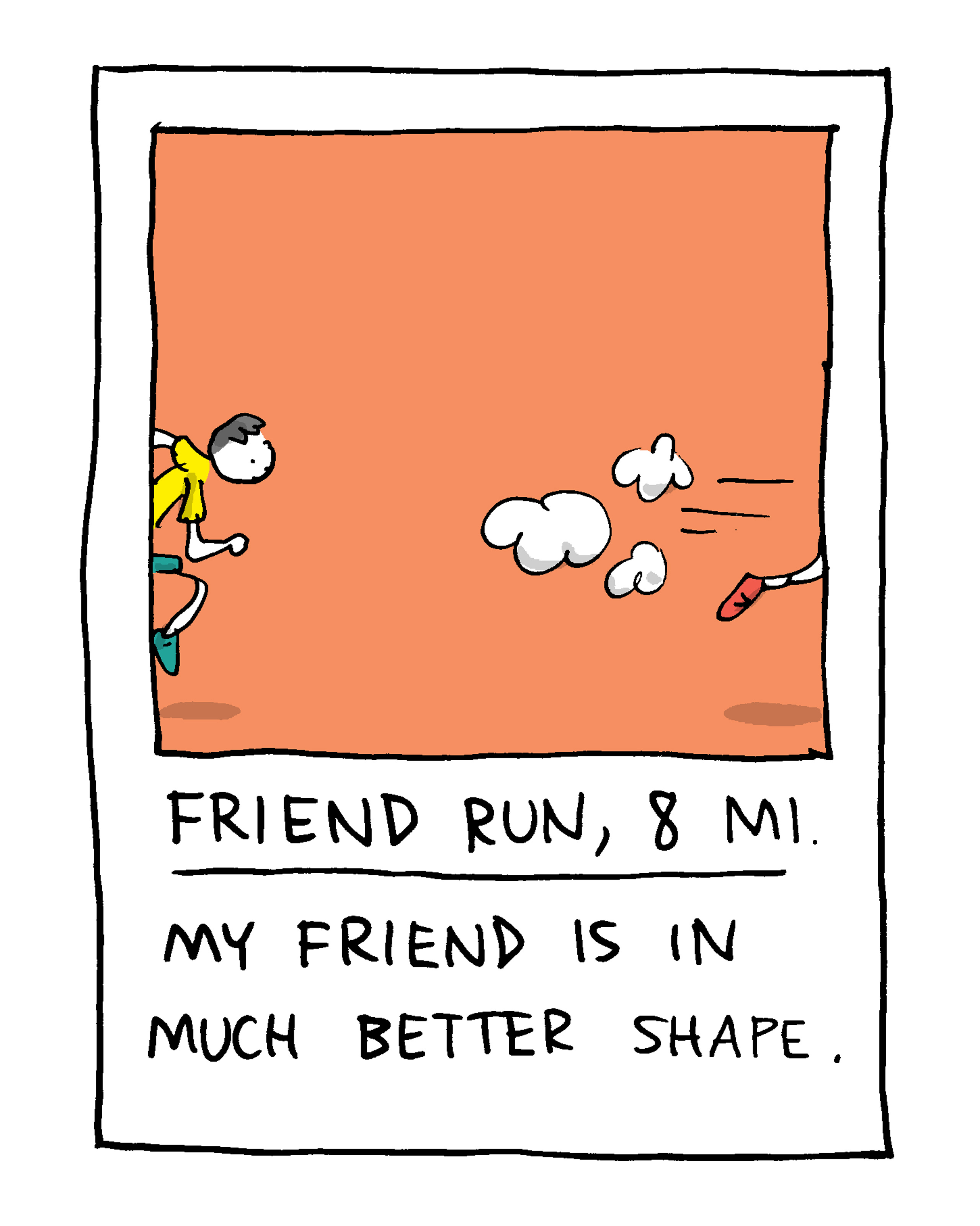 My Half-Marathon Training Log - by Grant Snider