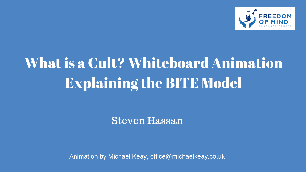 What is a Cult? Whiteboard Animation Explaining the BITE Model