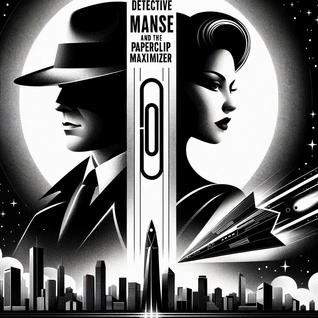 Short Fiction: Detective Manse and the Paperclip Maximizer