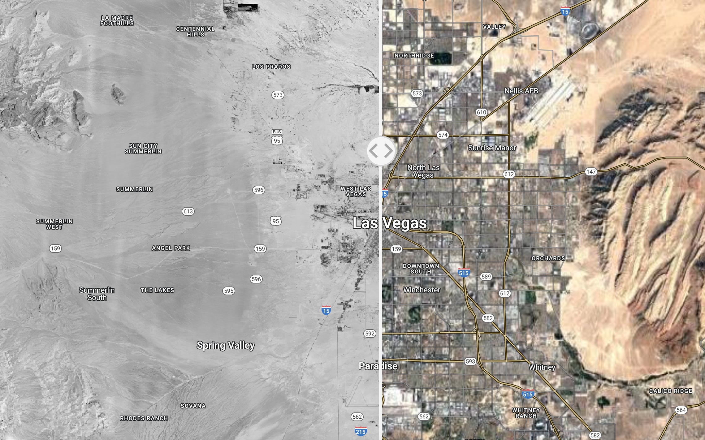 Messing with Maps: Then and Now edition