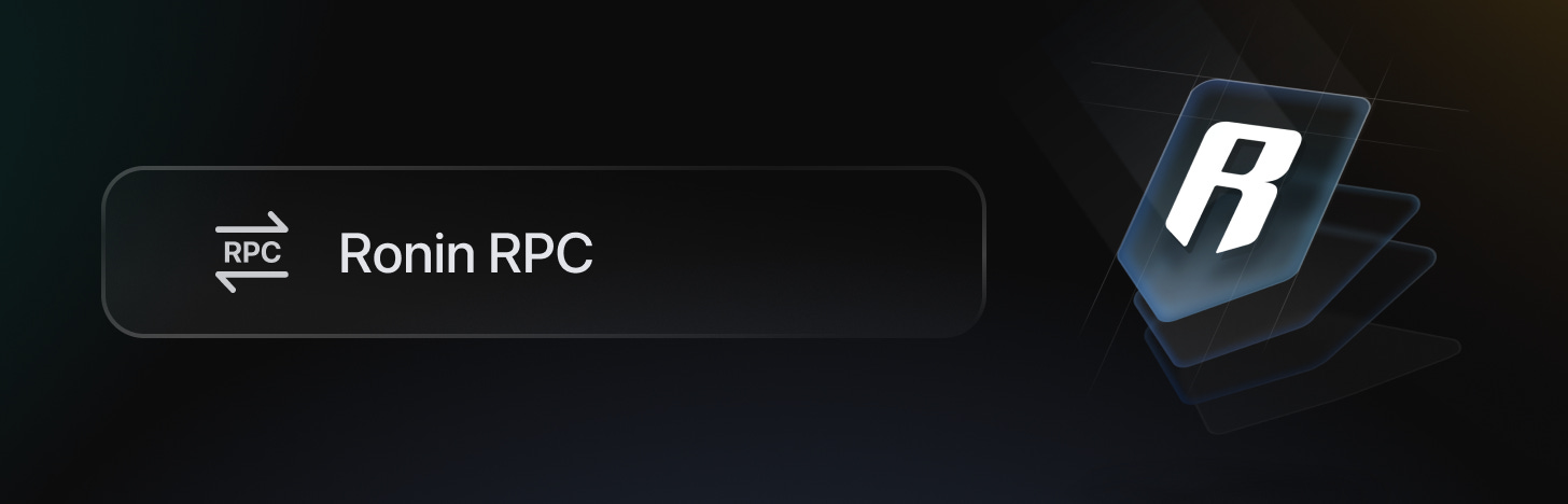 新しい開発者向け機能のご紹介 - Ronin Network公式日本語アカウント