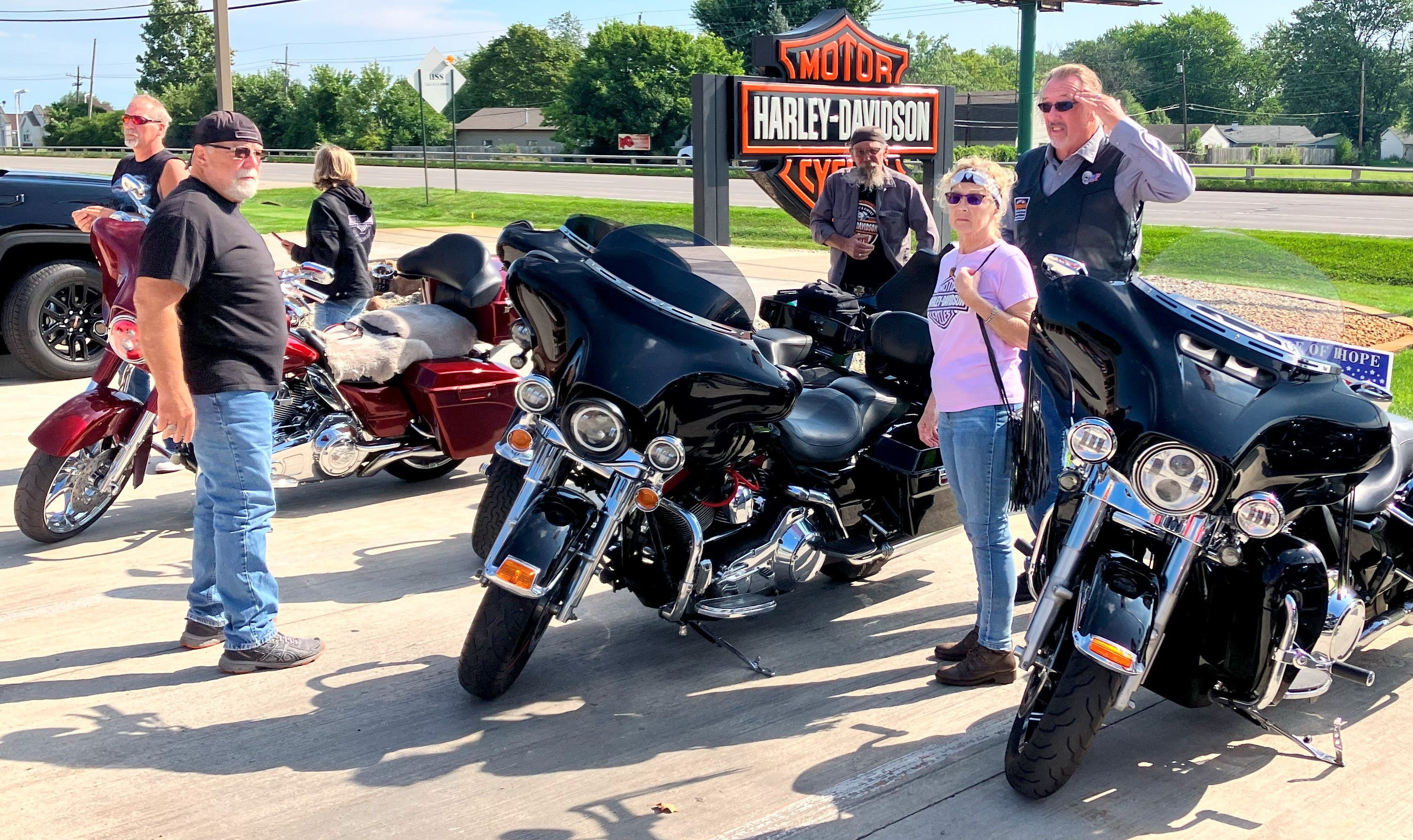 Ride of Hope storms Indiana streets - by Patrick Munsey