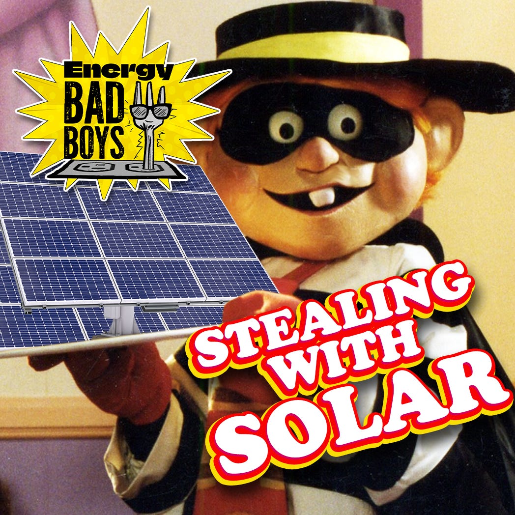 Stealing with Solar: The Great Net-Metering Heist