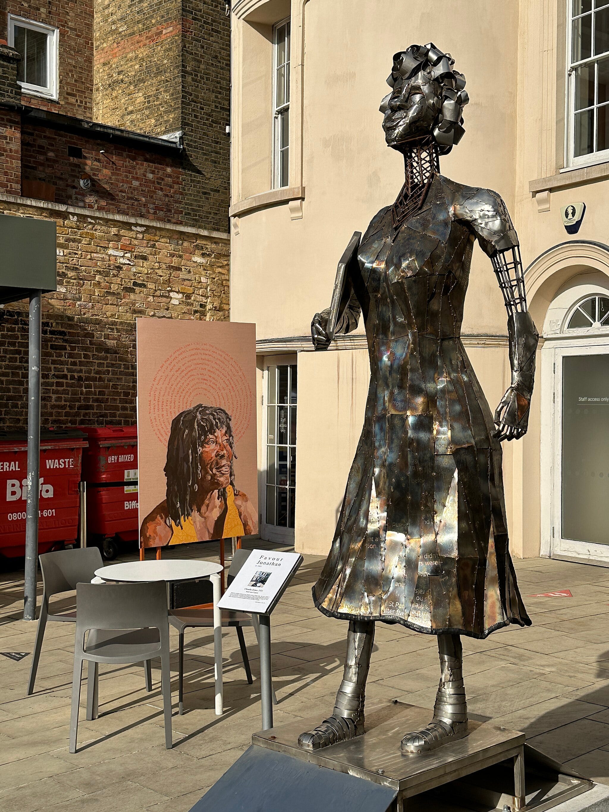 Five... London Statues of Extraordinary Women