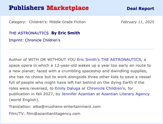 Welcome to the Neighborhood - Eric Smith's Substack