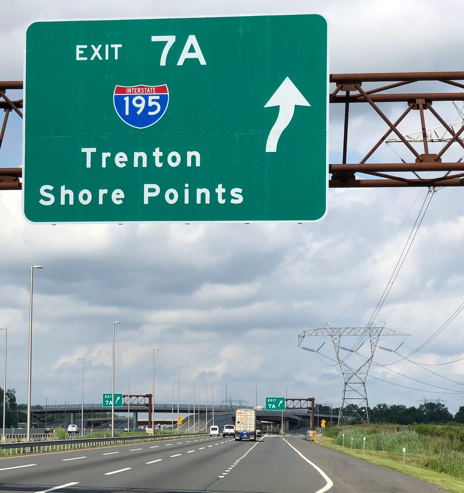 The Very Strange Exit Signs on the New Jersey Turnpike
