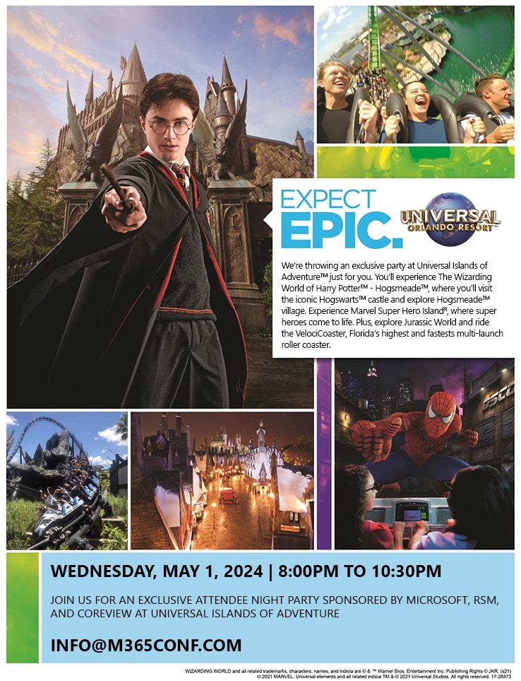 Thoughts on the upcoming Microsoft 365 Community Conference