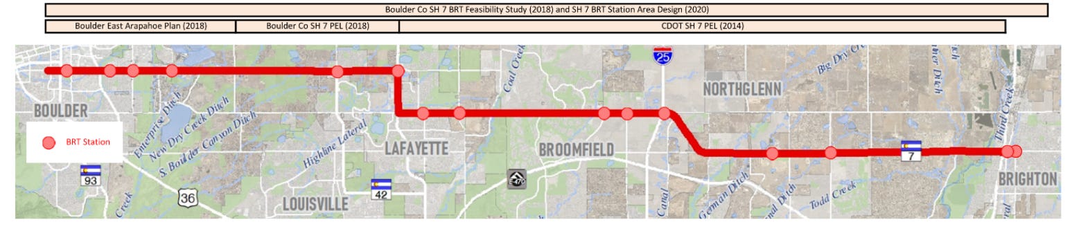 Potential Bus Rapid Transit superstation and underpass at 287 and Lucerne