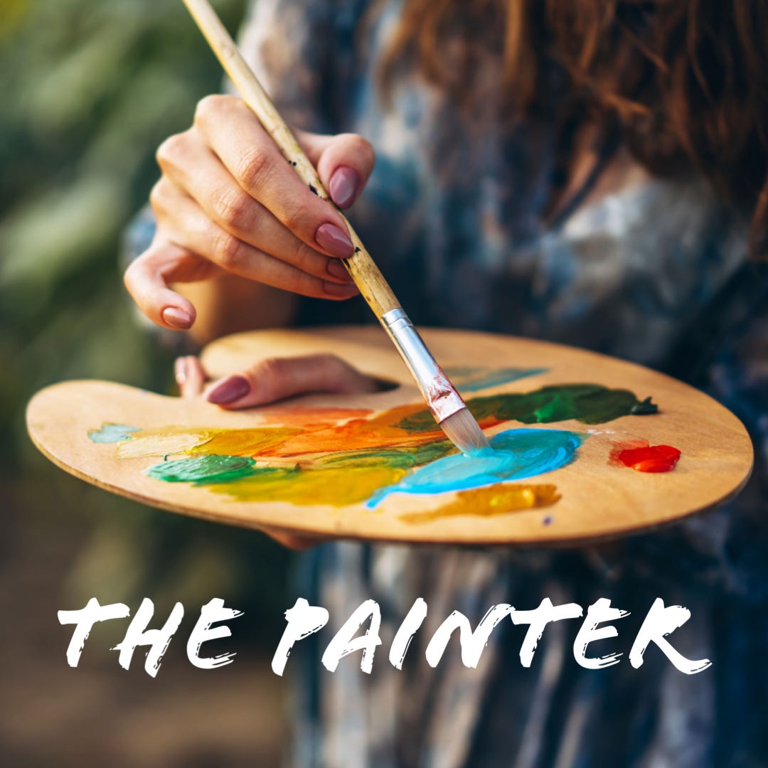 The Painter - The View From The Pew by Jerry Godsey