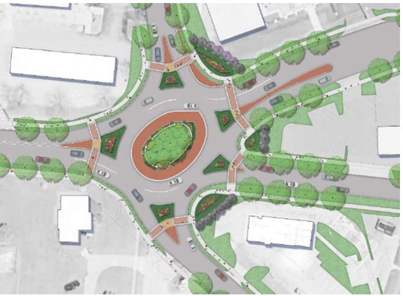 Five Points roundabout timing update. The Y will be "fully operational" today. And an update on ...