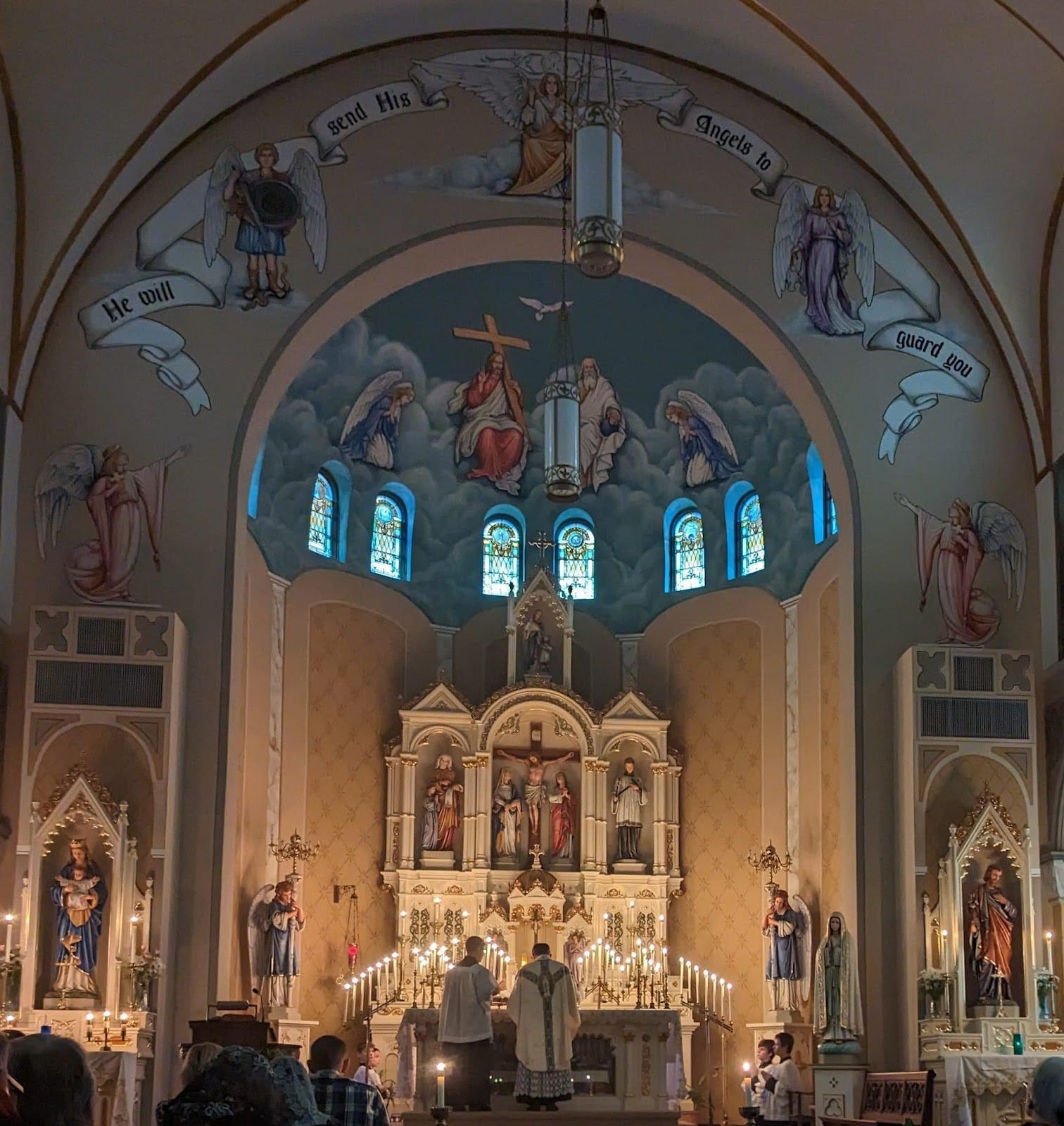 Fr. Kelly Leads from the Front - by Alex Carroll