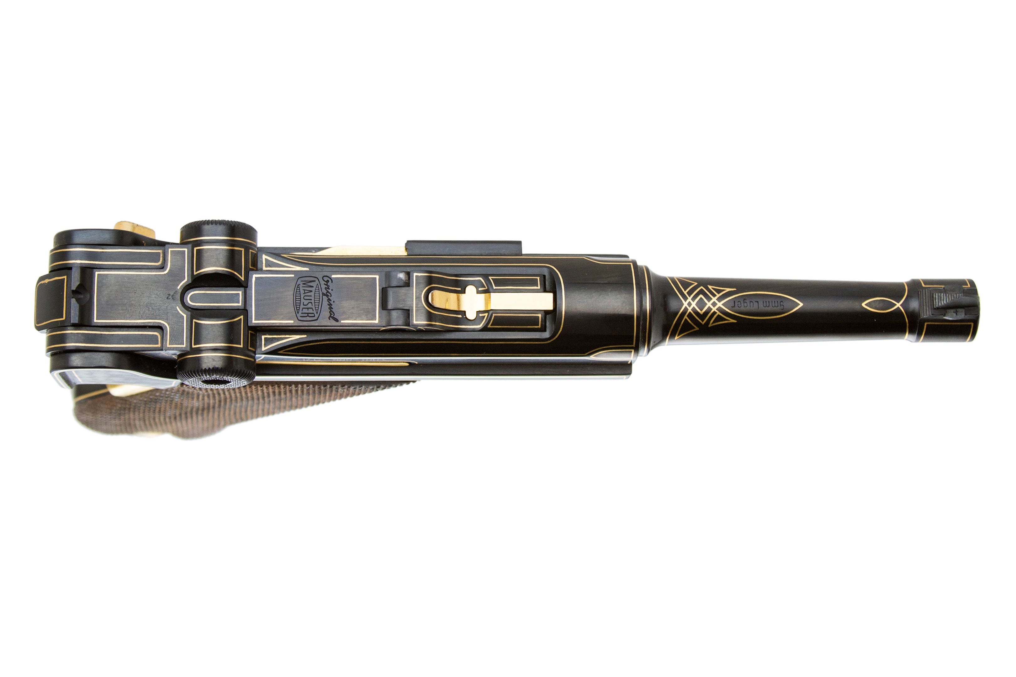 The InterArms 9mm Mauser Parabellum: - Rose & Scroll