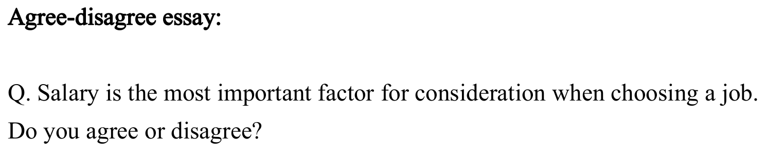 Agree-Disagree Essay - Sample Answer - by Tahsin Rahman