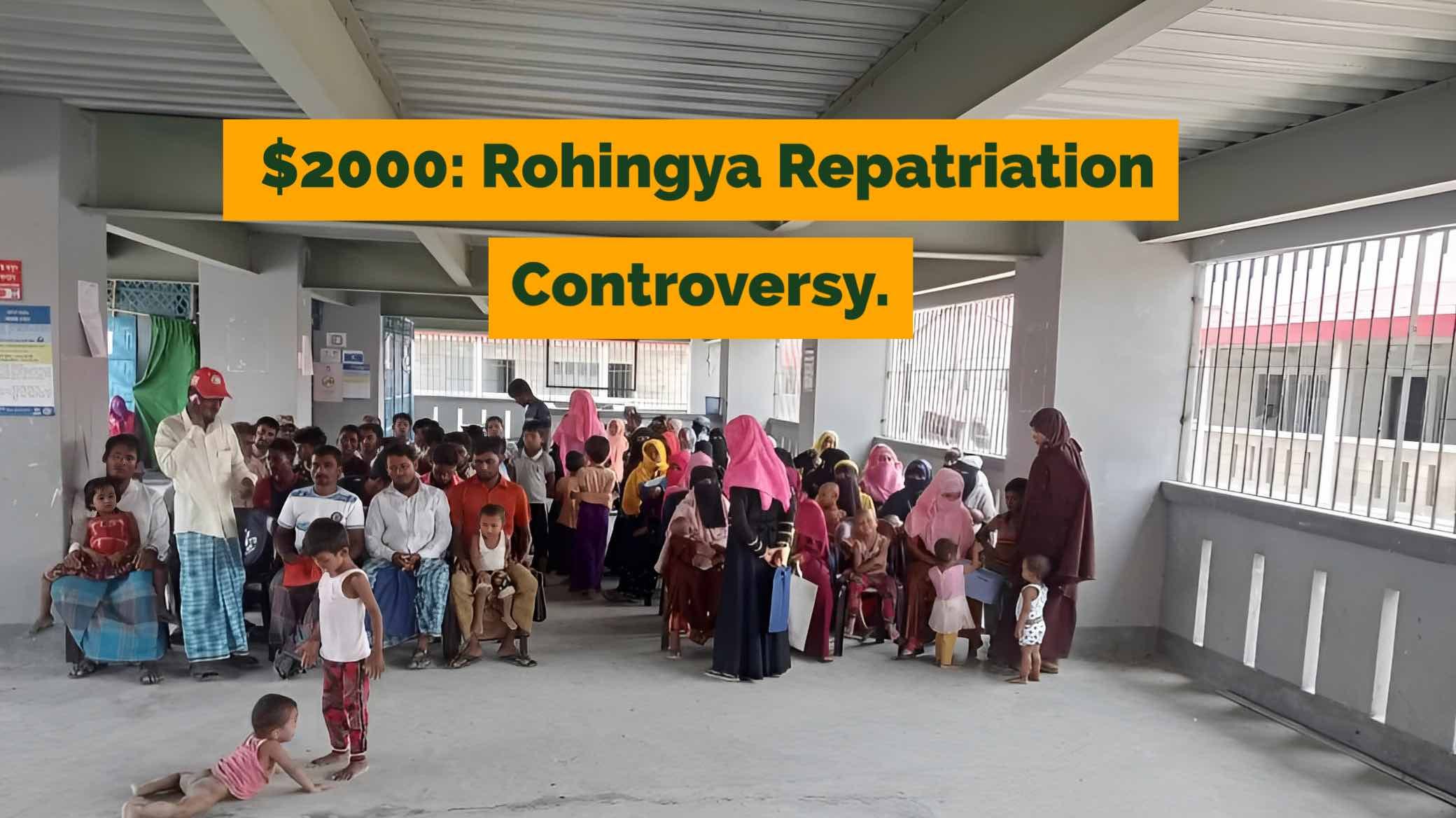 Rohingya Pilot Repatriation: Coercion & Cash Incentives