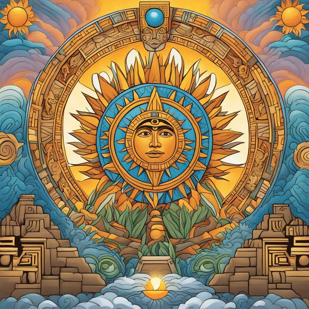 The Creation of the Fifth Sun in Aztec Mythology