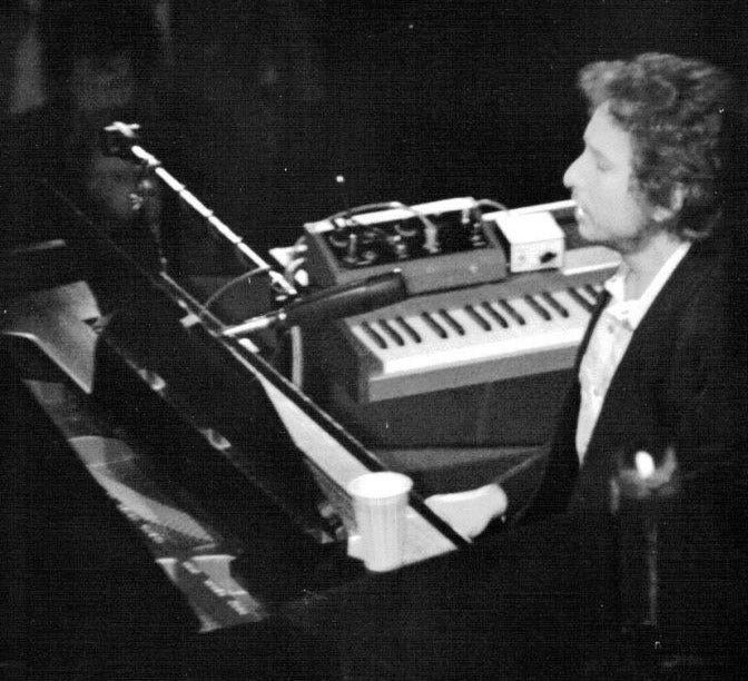 Bob Dylan and The Band in Memphis, 1974 - by Ray Padgett