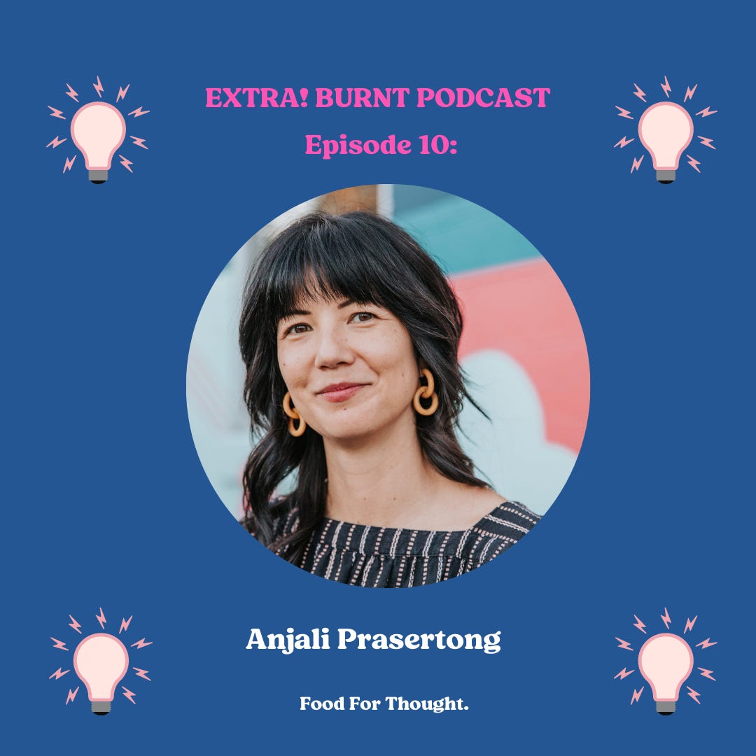 EXTRA! BURNT with Anjali Prasertong.