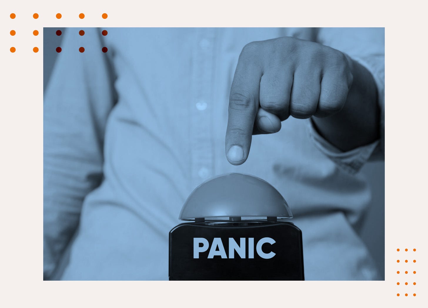 PRESSING THE PANIC BUTTON - by Isabel Oakeshott