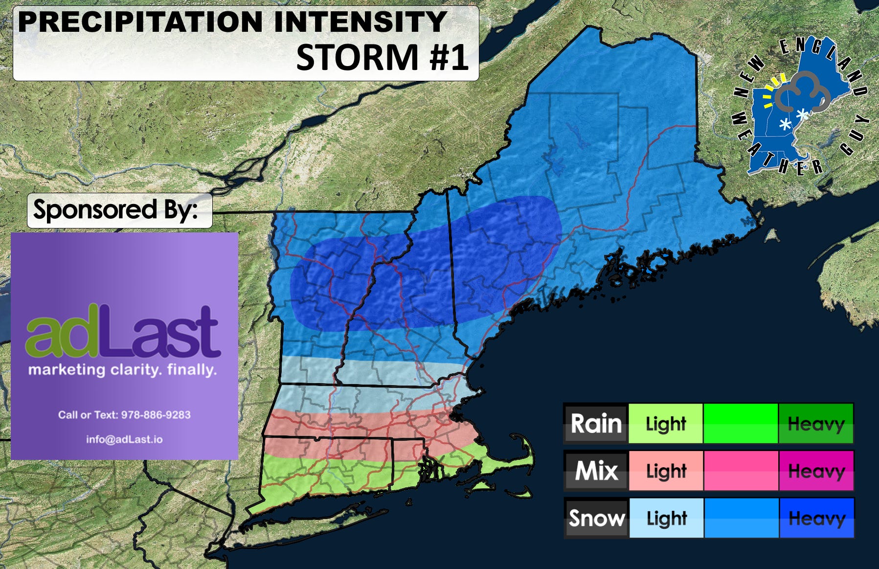 THURSDAY-FRIDAY Update - New England Weather Guy