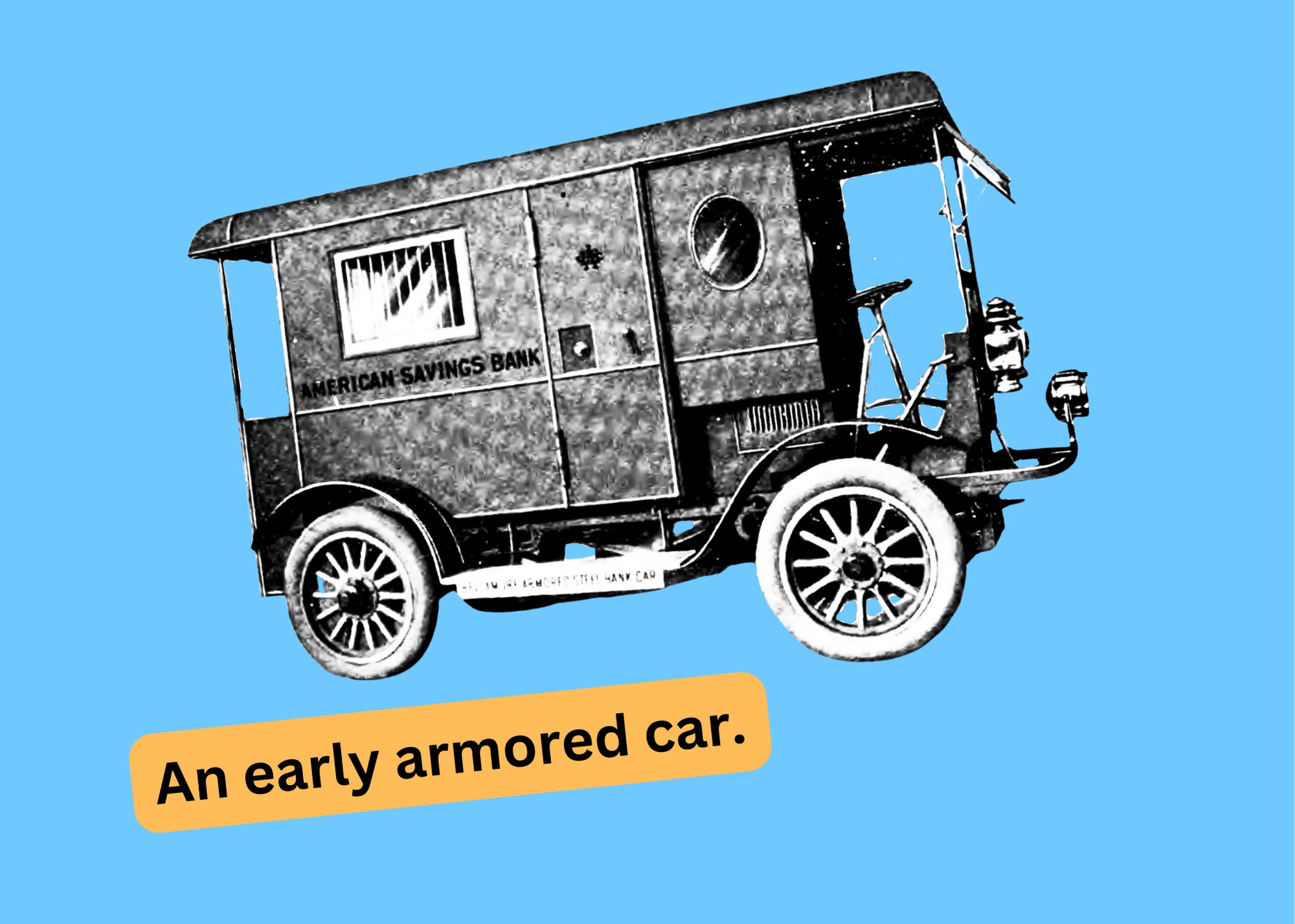 Bank Armored Car Inside