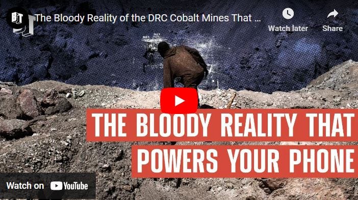 The Bloody Reality of the DRC Cobalt Mines That Power Our Phones