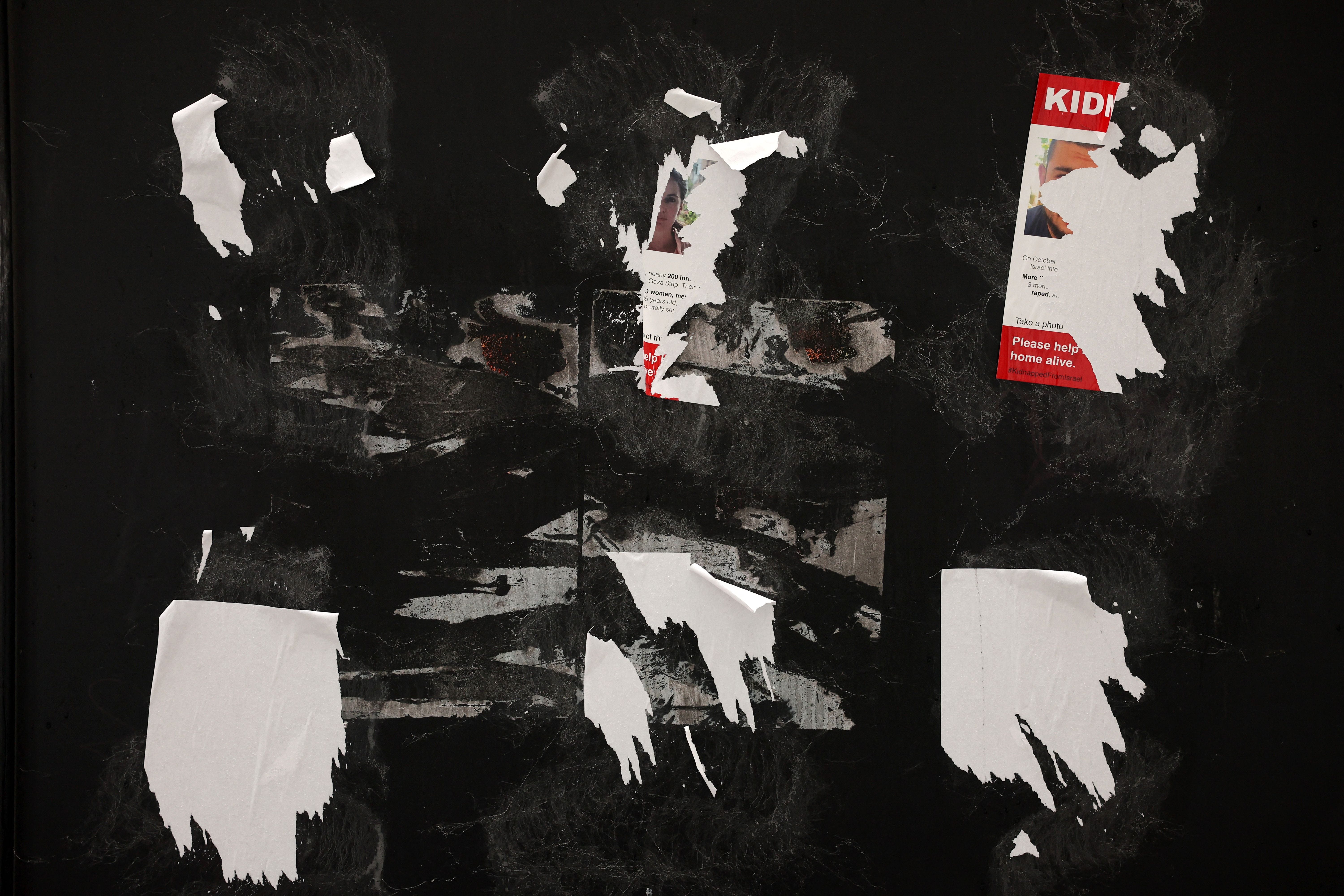 Who Tears Down Posters of Kidnapped Kids?