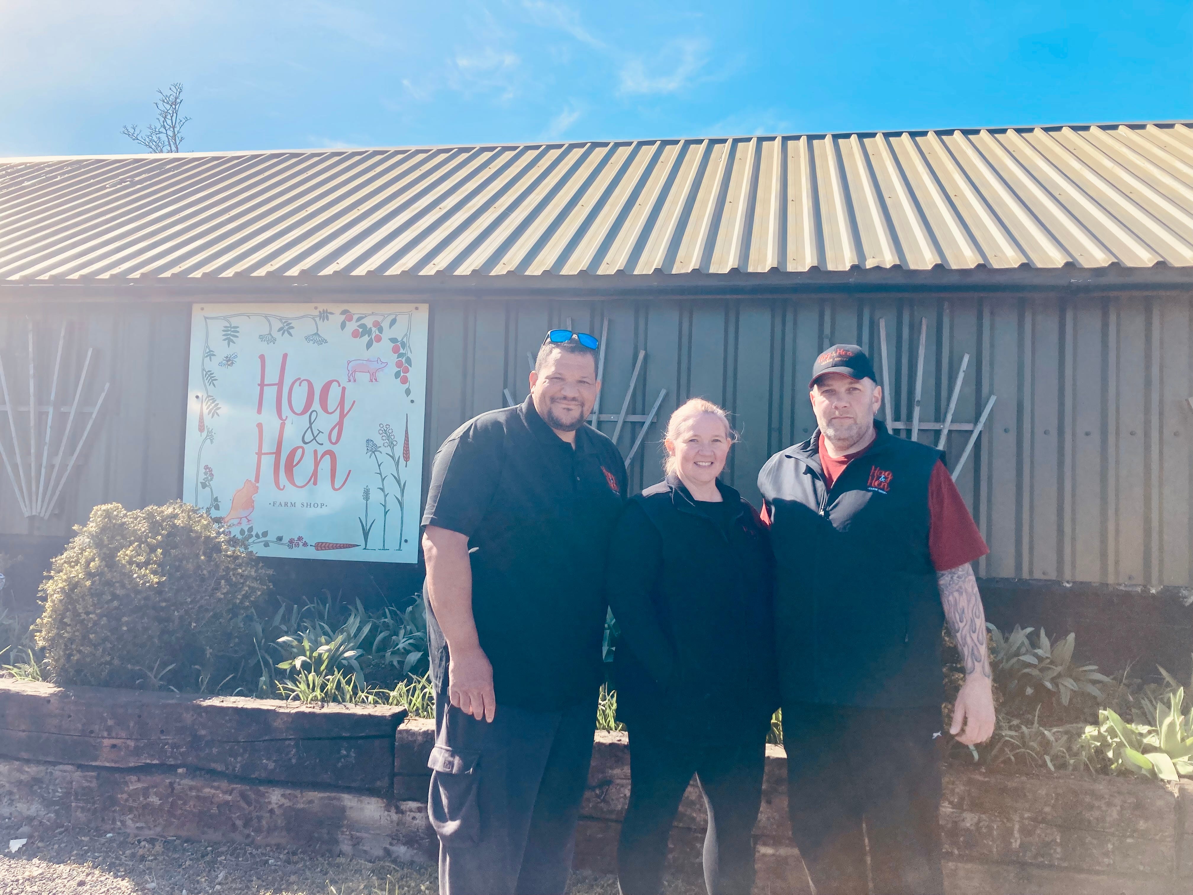 Hog and Hen Farm Shop Suffolk reopens