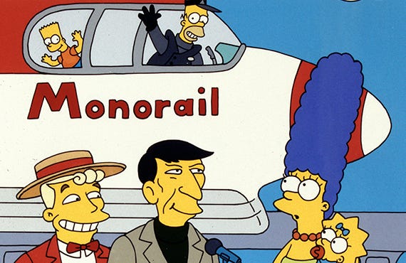 The Simpsons' Marge vs. the Monorail turns 30 / The Last Of Us debuts ...