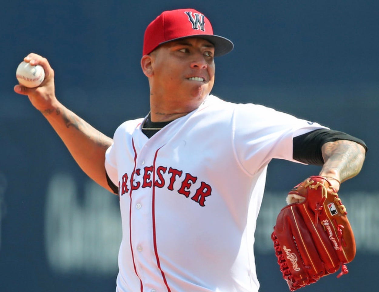 WooSox place right-handed pitching prospect Bryan Mata on the 7-day ...