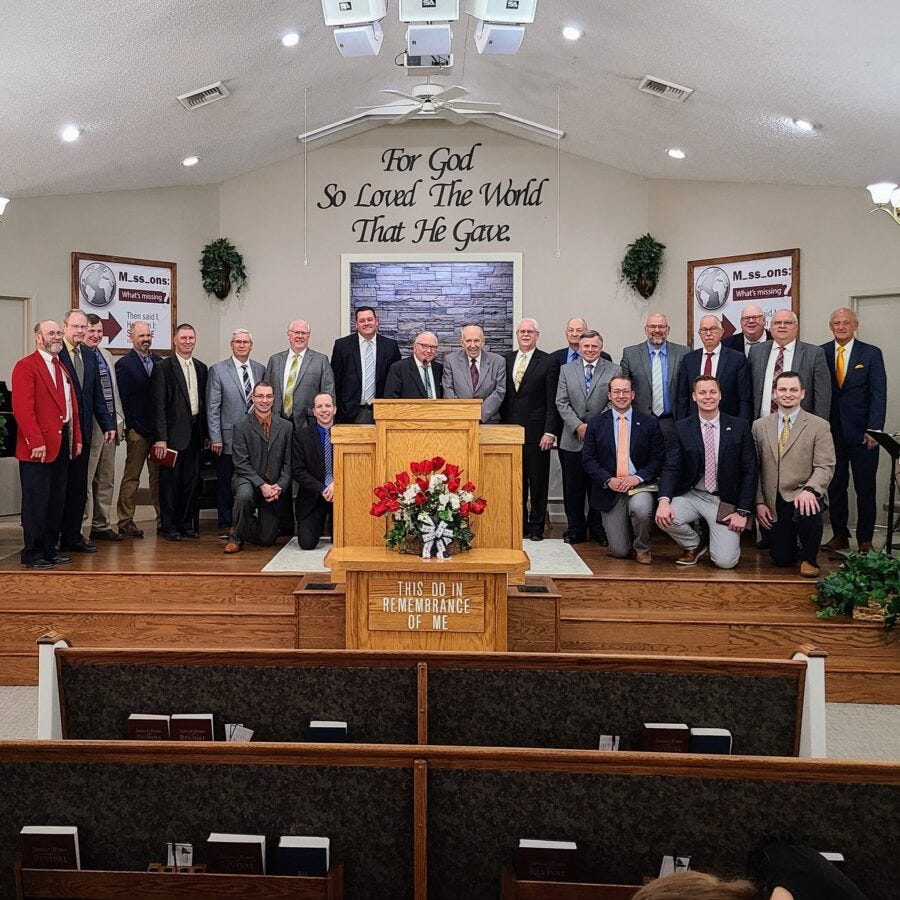 A Gallery Of The Faithful Gathering For Church. Album 23