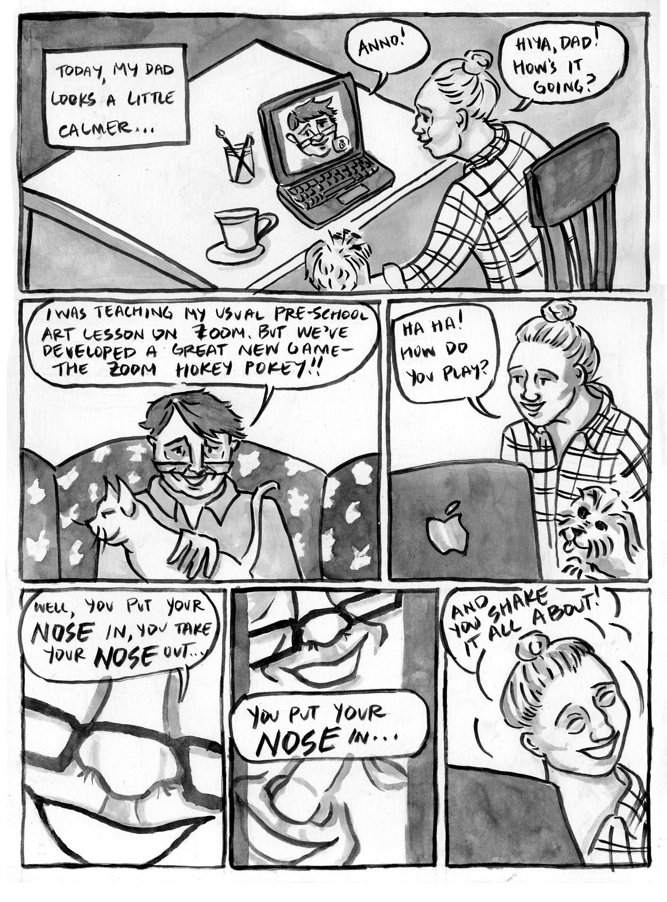 Memoir comic – Page 6 - Anna’s Substack
