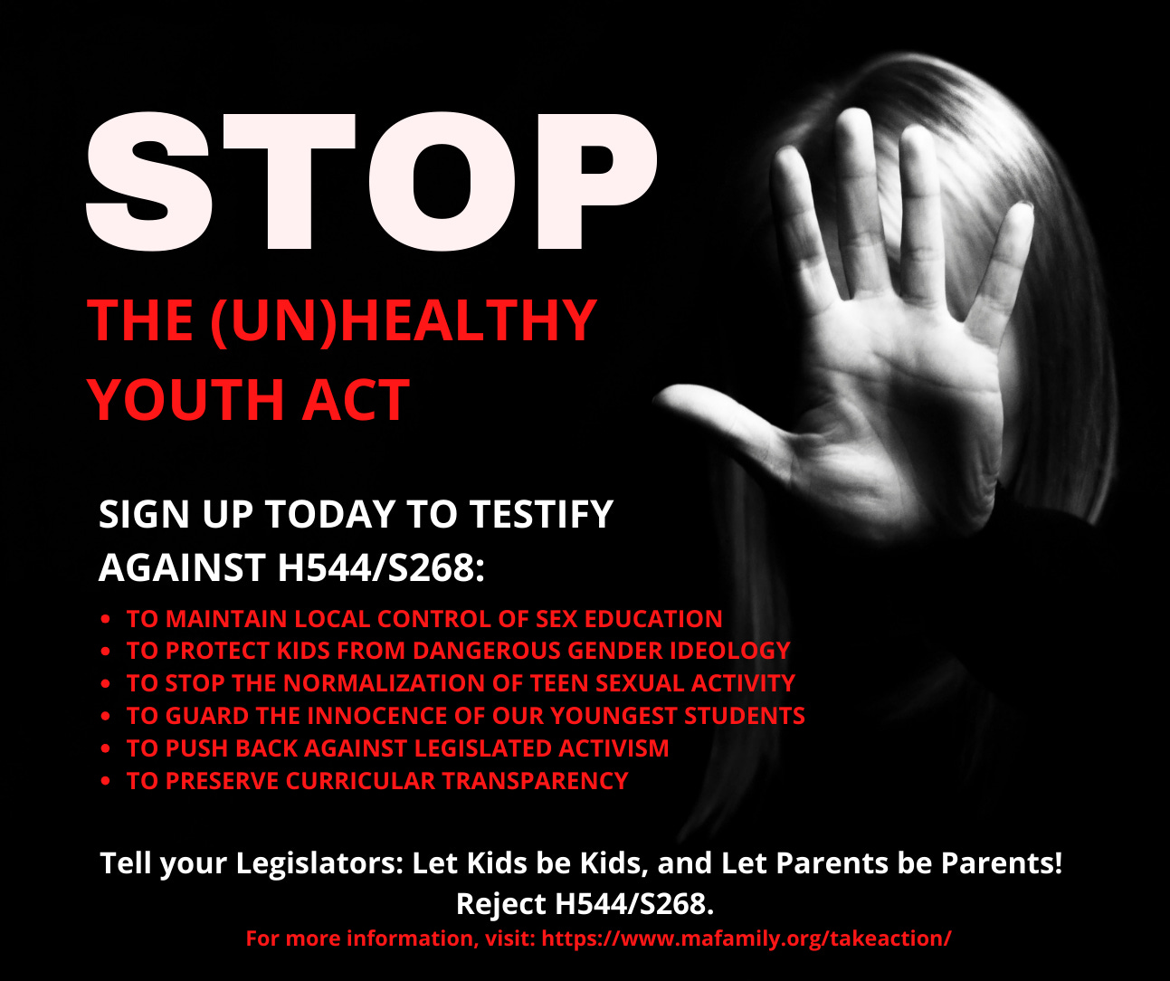 Stop The Un Healthy Youth Act Now 1432