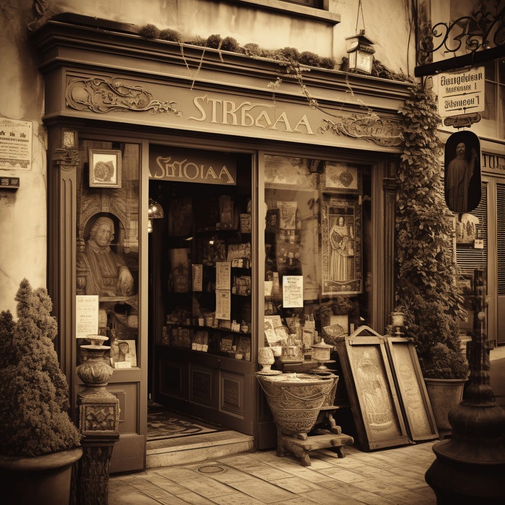 The Magic Shop by H.G. Wells - by Phil Anderson
