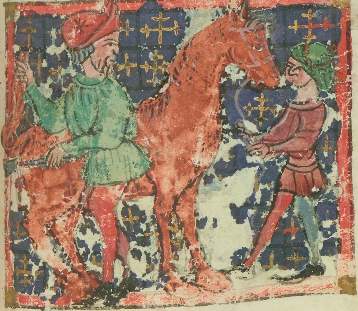 How to cure a farting horse (medieval-style)