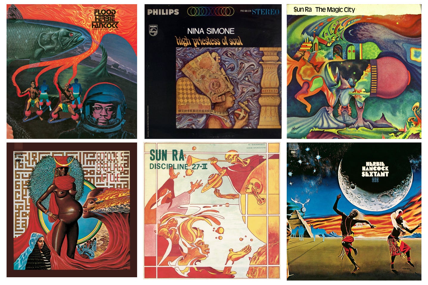 My Favorite Jazz Album Covers - by Ted Gioia