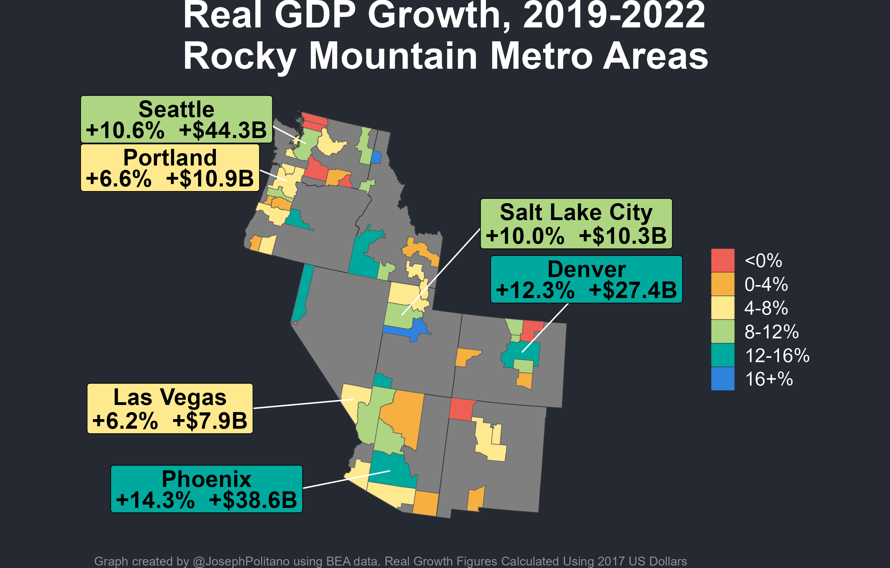 The New Geography of American Growth - by Joseph Politano