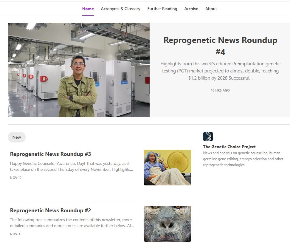 Introducing the Genetic Choice Project!