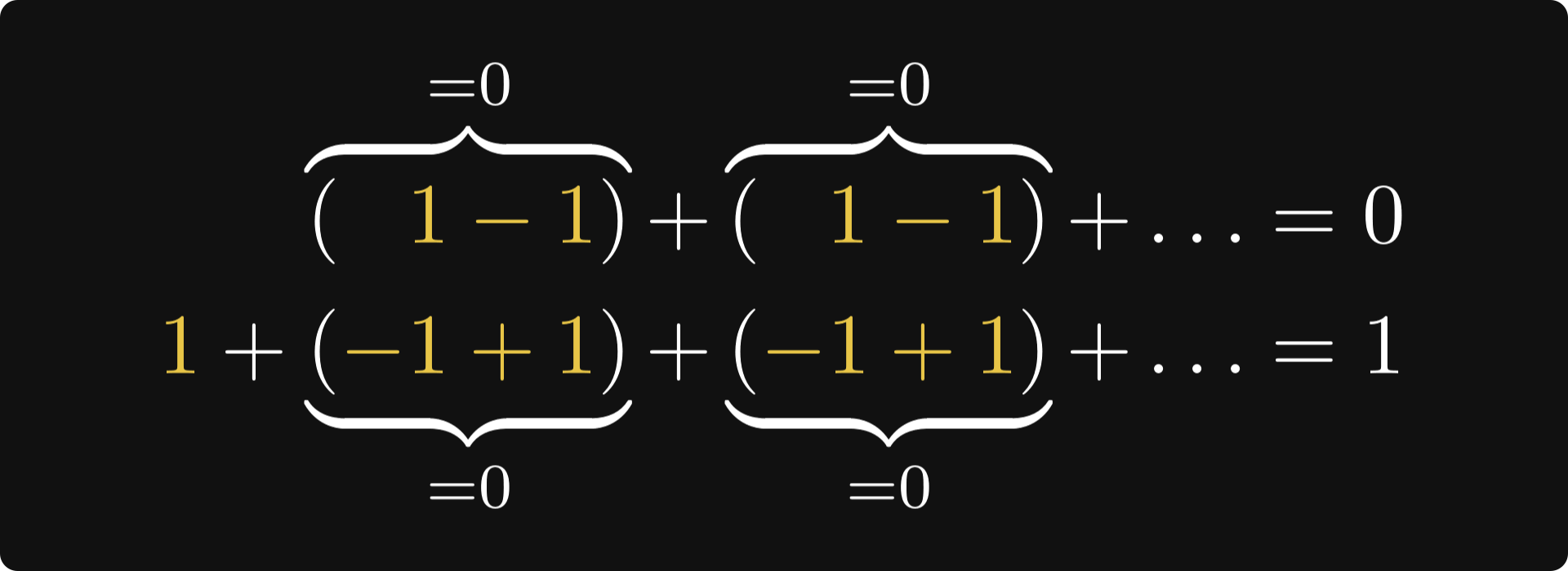 How to add infinitely many numbers together?