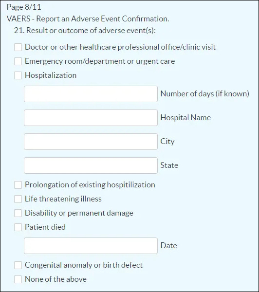 85% are Serious in VAERS Reports, NOT 20%, Study Reveals