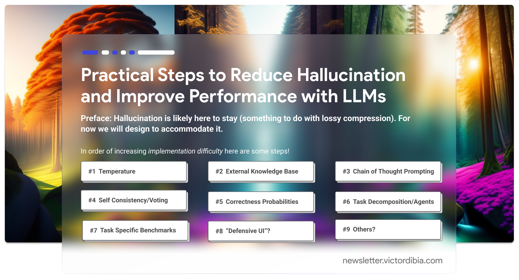Practical Steps to Reduce Hallucination and Improve Performance of Systems Built with Large ...