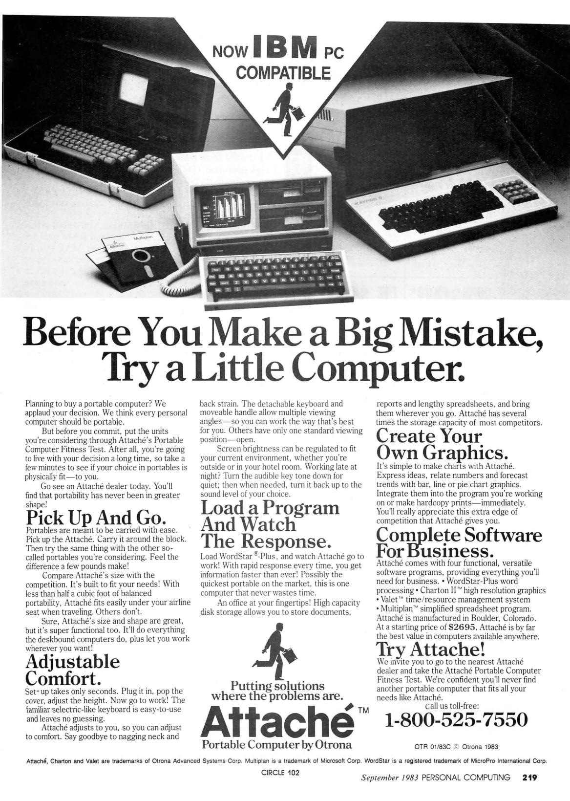 The Story of Otrona -- The Colorado Computer Company of the early 1980s.