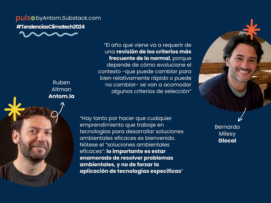 Climatech Latam 2024: 16 inversores de la región anticipan qué se viene y en qué verticales ...