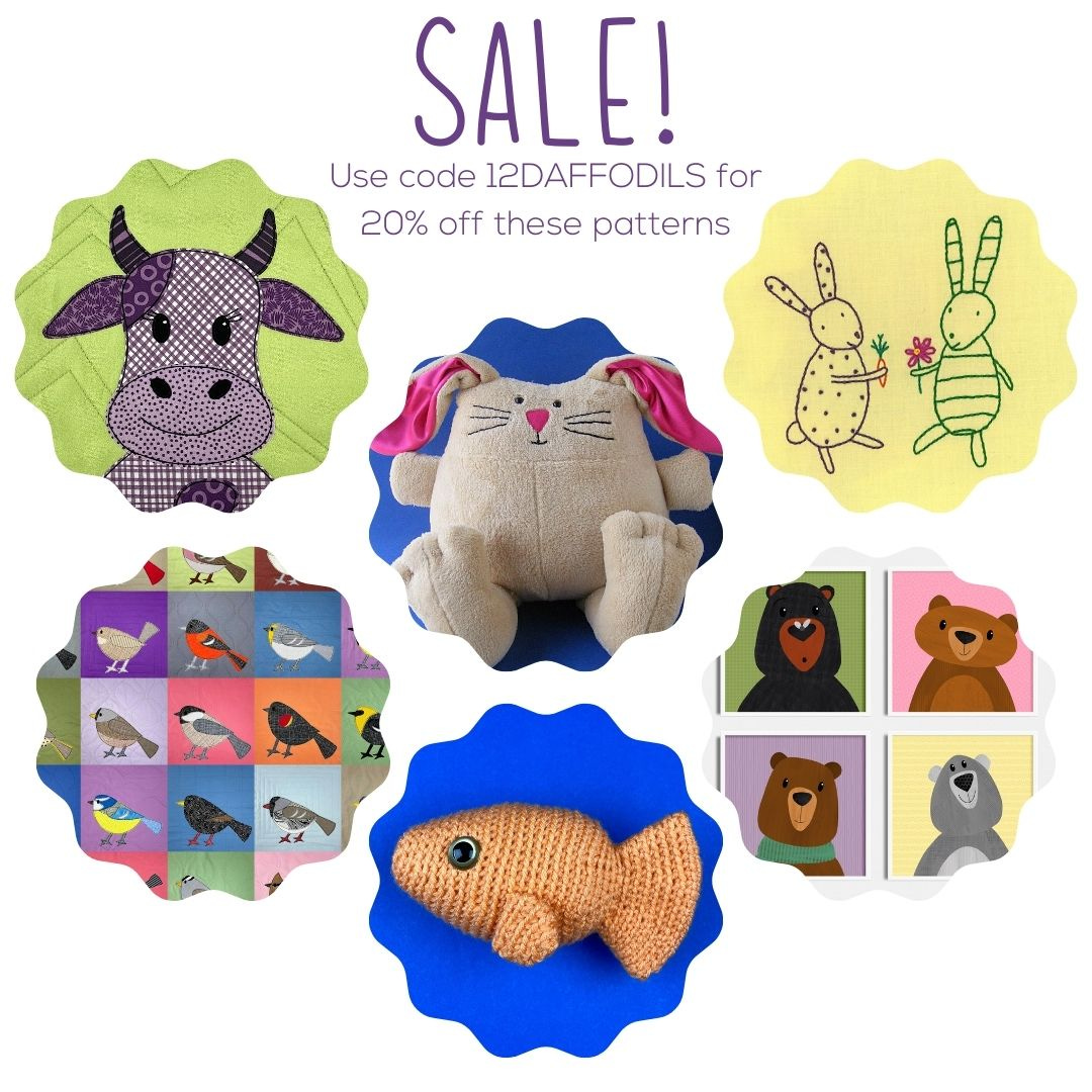 Week 12: Cuddly Bunnies | Embroidery Thread Storage | Using a Light Box