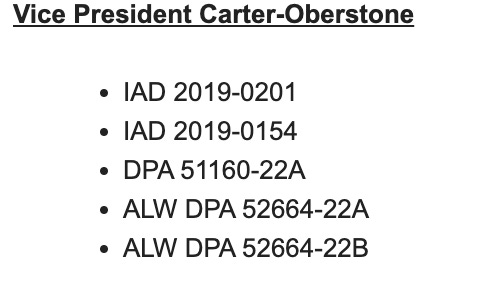 Statement of Probable Cause That Carter-Oberstone Violated the Brown ...