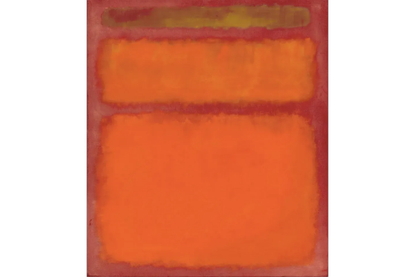 Mark Rothko, Orange, Red, Yellow, 1961 - by Alina Okun