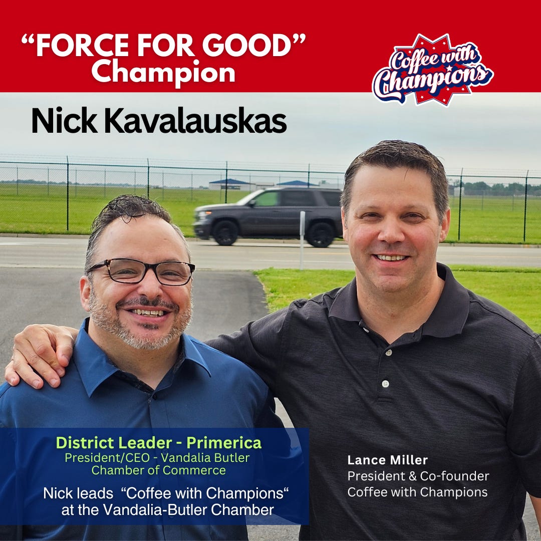 NICK KAVALAUSKAS - Primerica - by Lance Miller - FORCE News