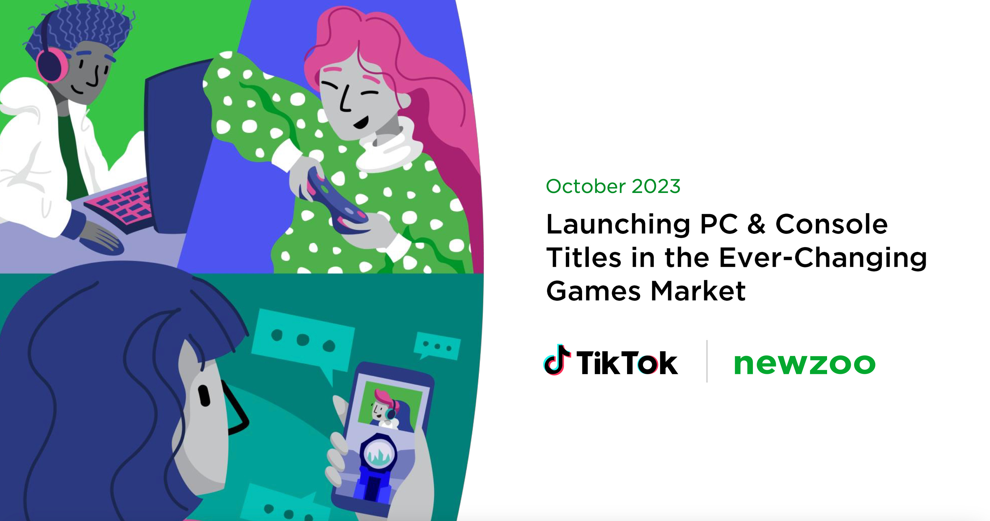 TikTok & Newzoo: Promoting games on PC and Consoles in 2023