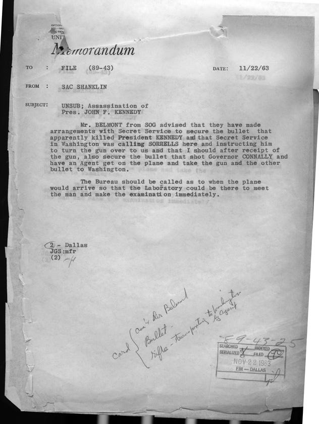 John Hunt's “The Mystery of the 7:30 Bullet”