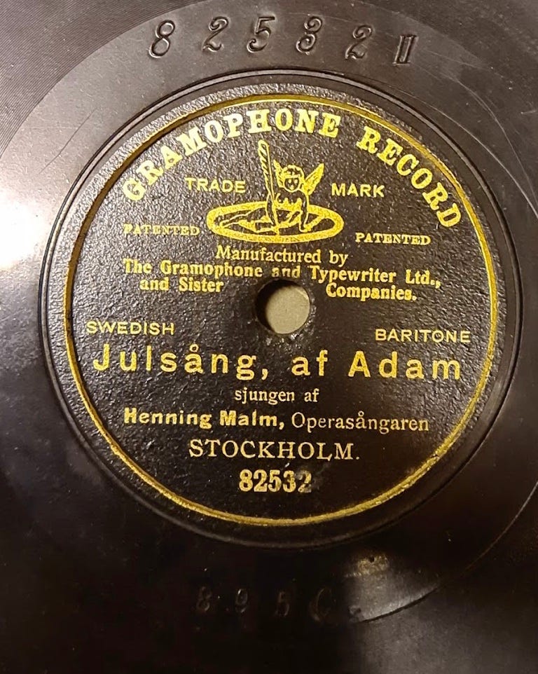 Julskivor från förr - Dan Korns Substack