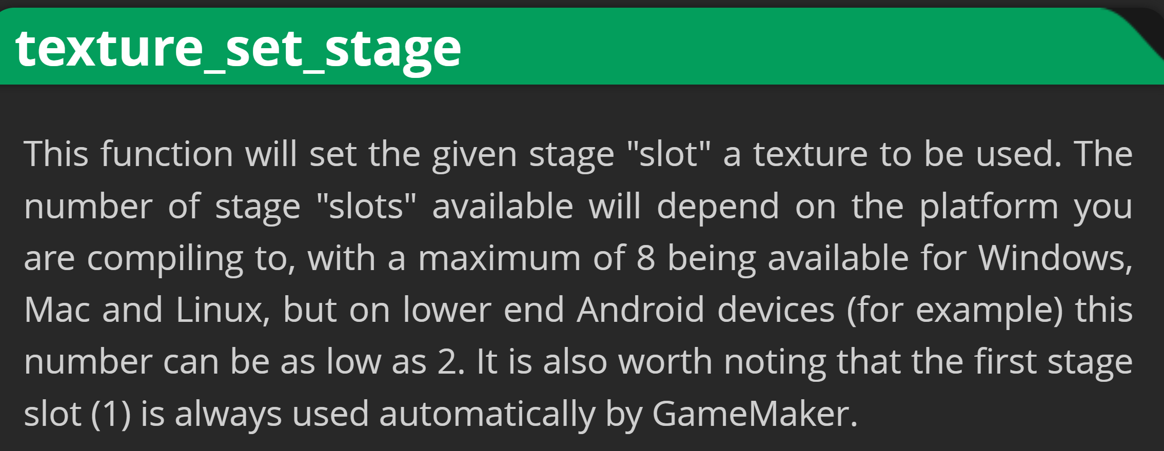 Mini: Limits - by Xor - GM Shaders
